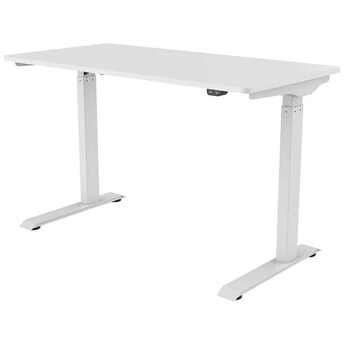 FlexiSpot Vici 29"-48" Electric Height Adjustable Desk, White (EC9W ...